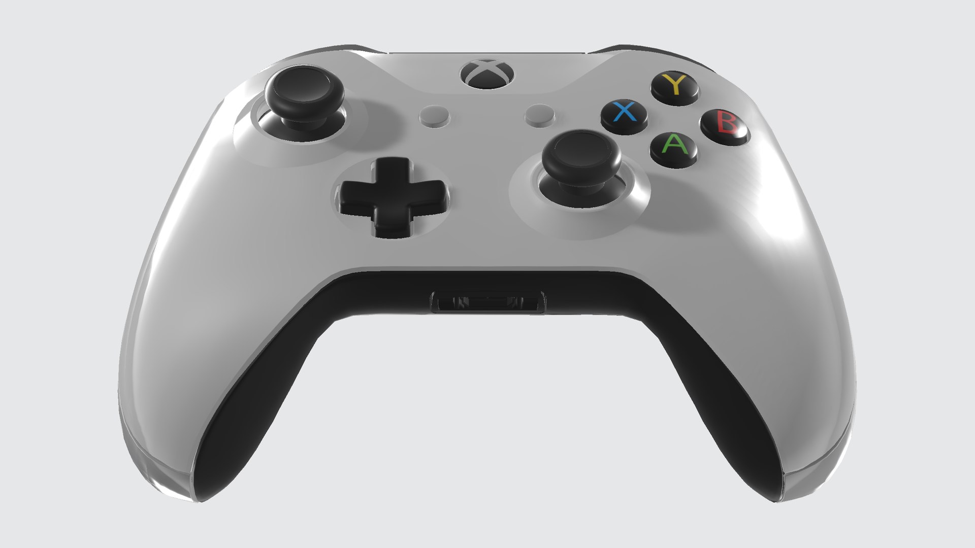 3D Xbox Wireless Controller - White - TurboSquid 2366253