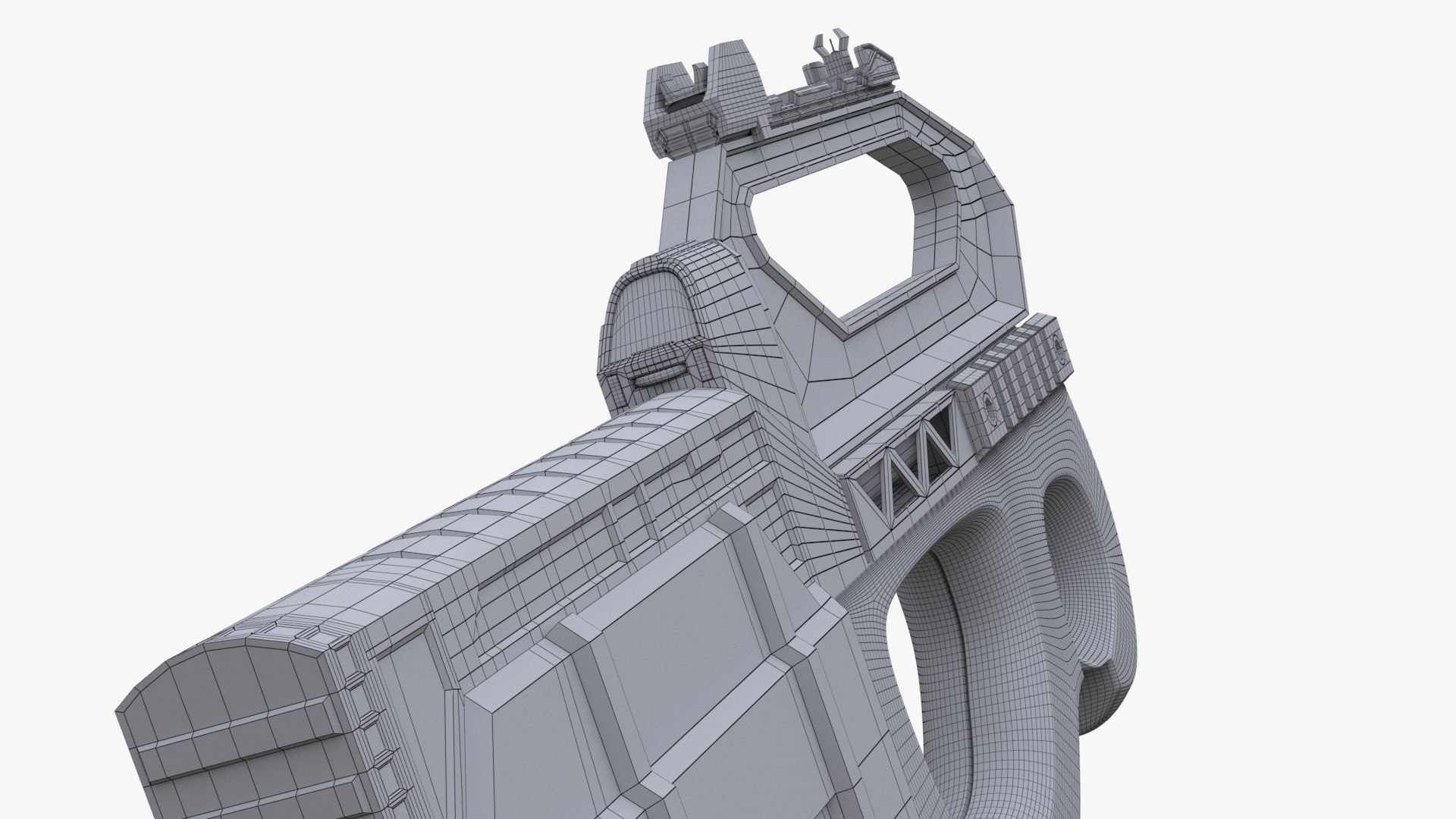 3D model submachine gun - TurboSquid 1434103