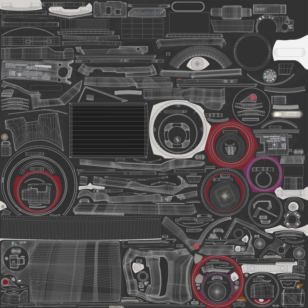 3D OLYMPUS DIGITAL CAMERA Model - TurboSquid 2298541