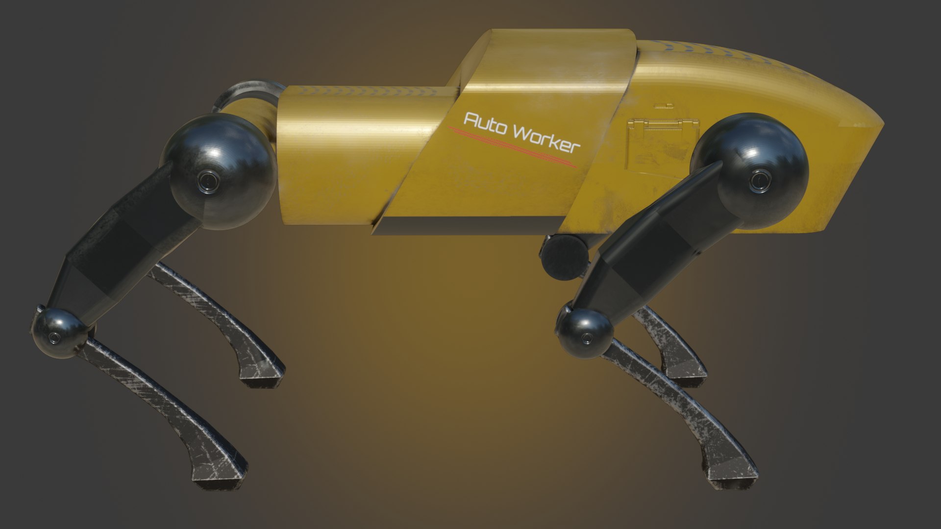 RoboDog 3D Model - TurboSquid 1789177