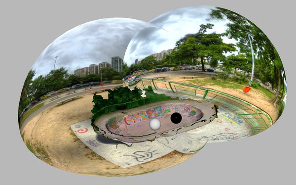 Skate Pool 02 Scan with Graffiti - Rio de Janeiro 3D - TurboSquid 1719975