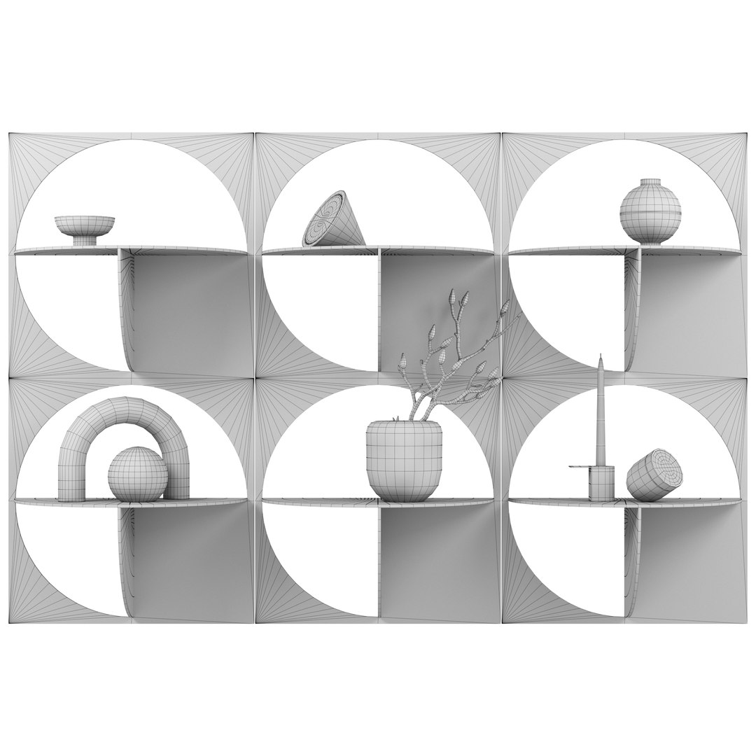 Modular Shelving 3D Model - TurboSquid 2172954