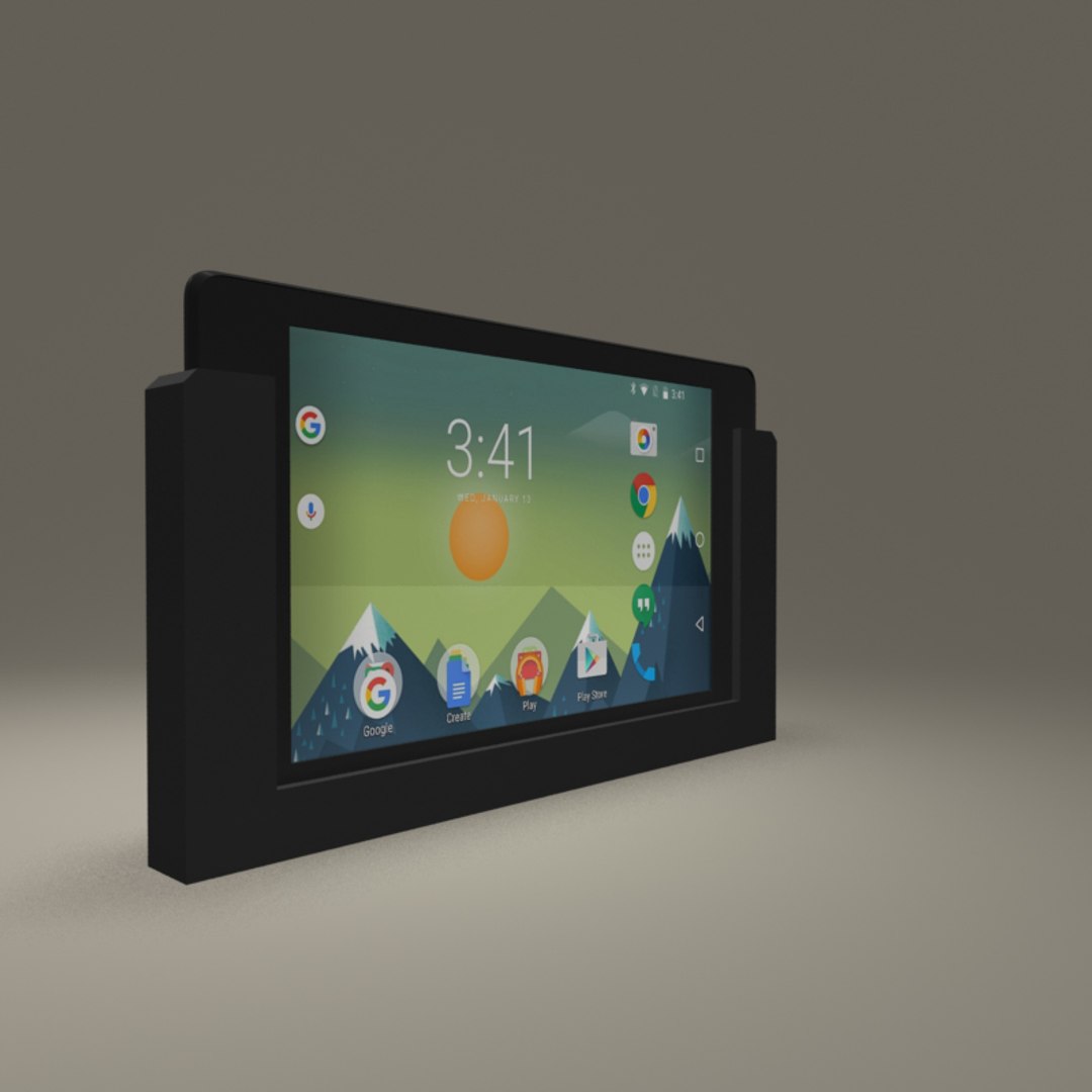 Nexus 7 Car 3d Model