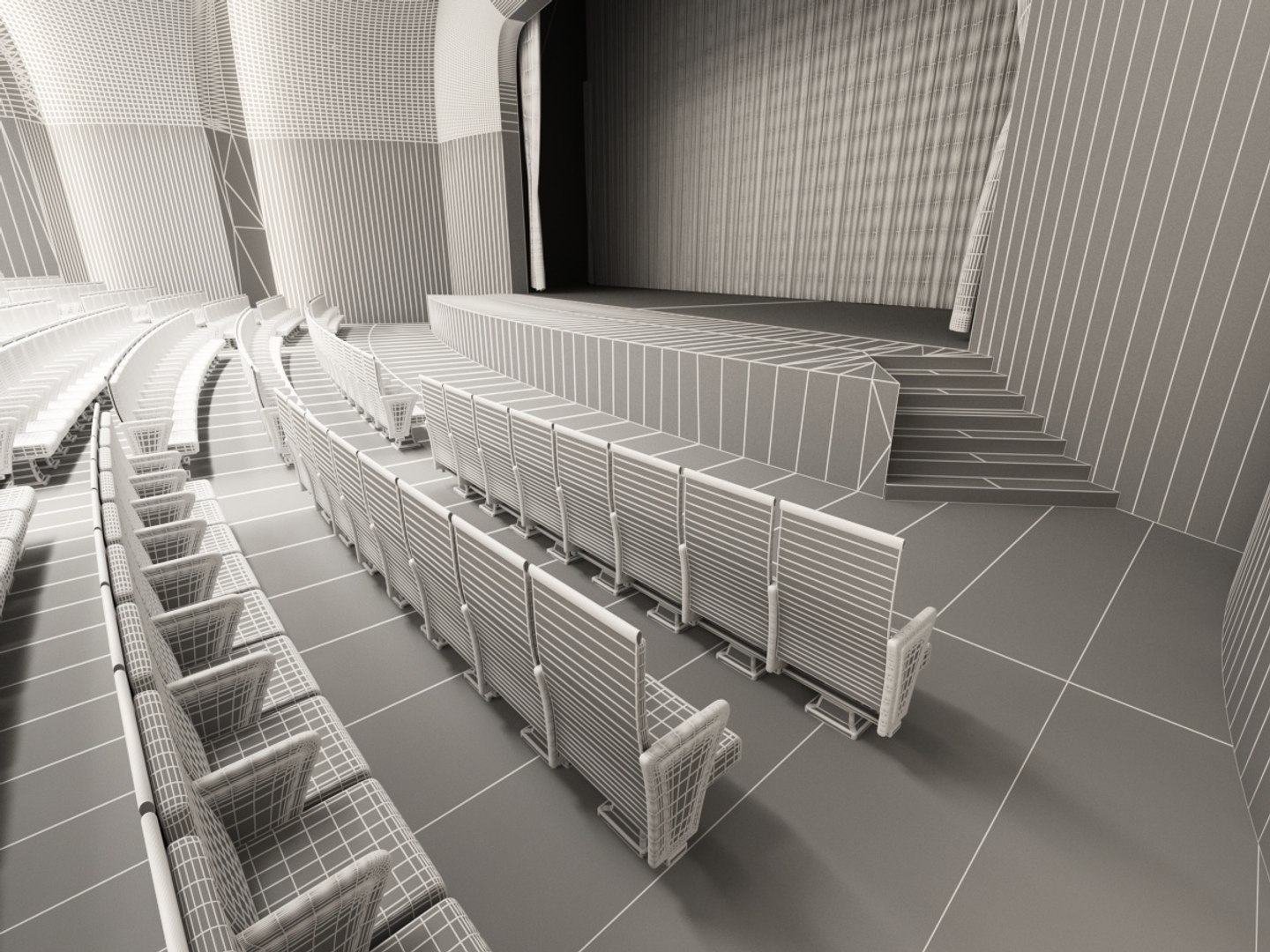 3D Theater 1 - TurboSquid 2044827