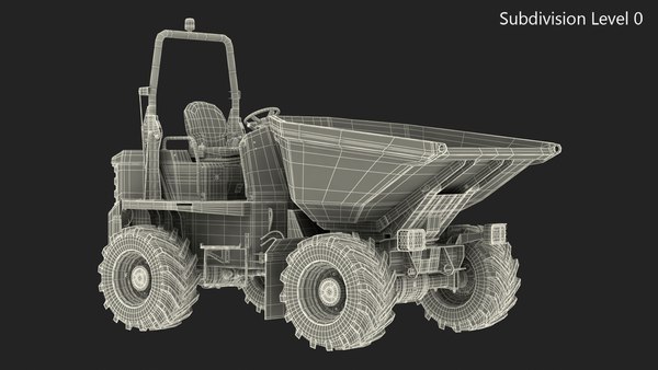 3D 6t-1 site dumper dump truck - TurboSquid 1495647