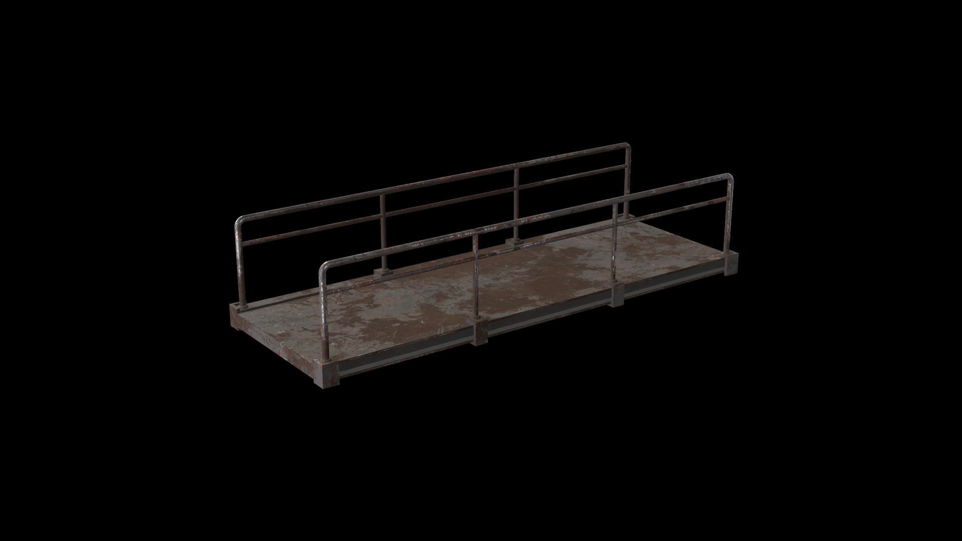 3D Model Large Platforms 02 - TurboSquid 2298633