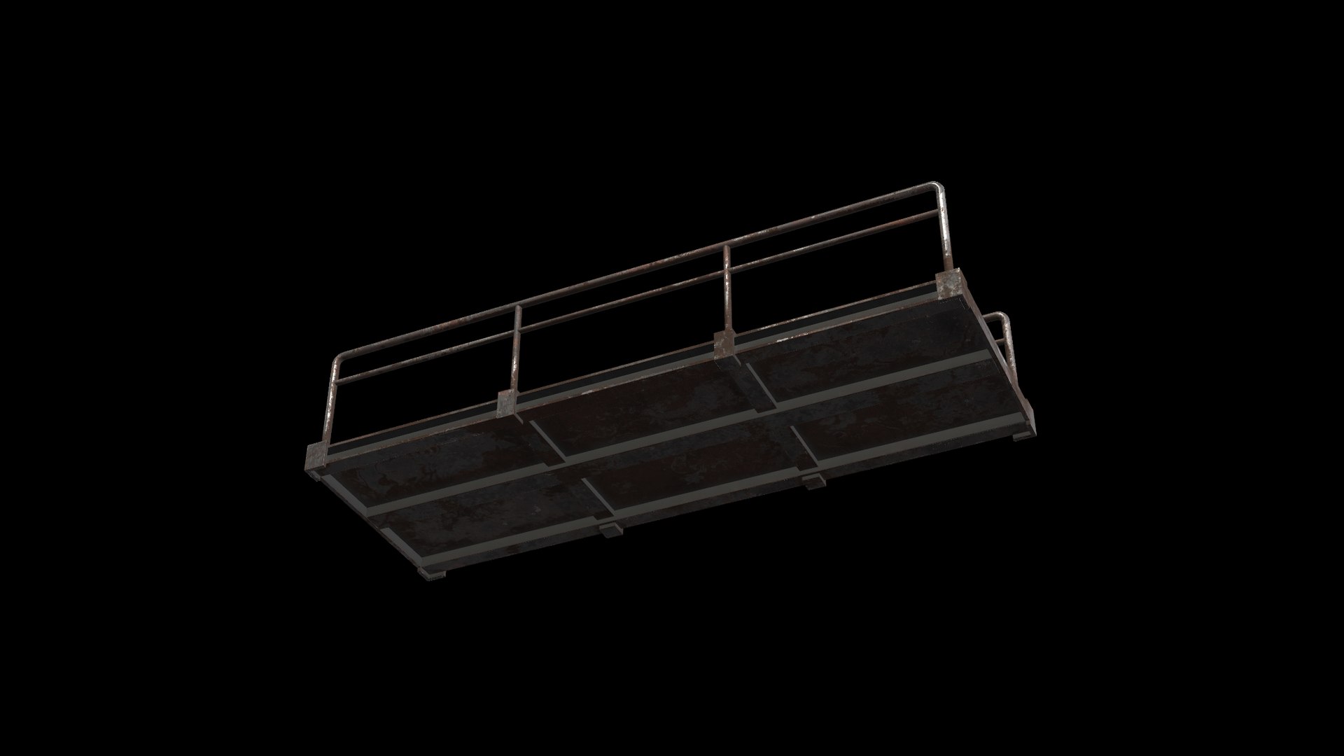 3D Model Large Platforms 02 - TurboSquid 2298633