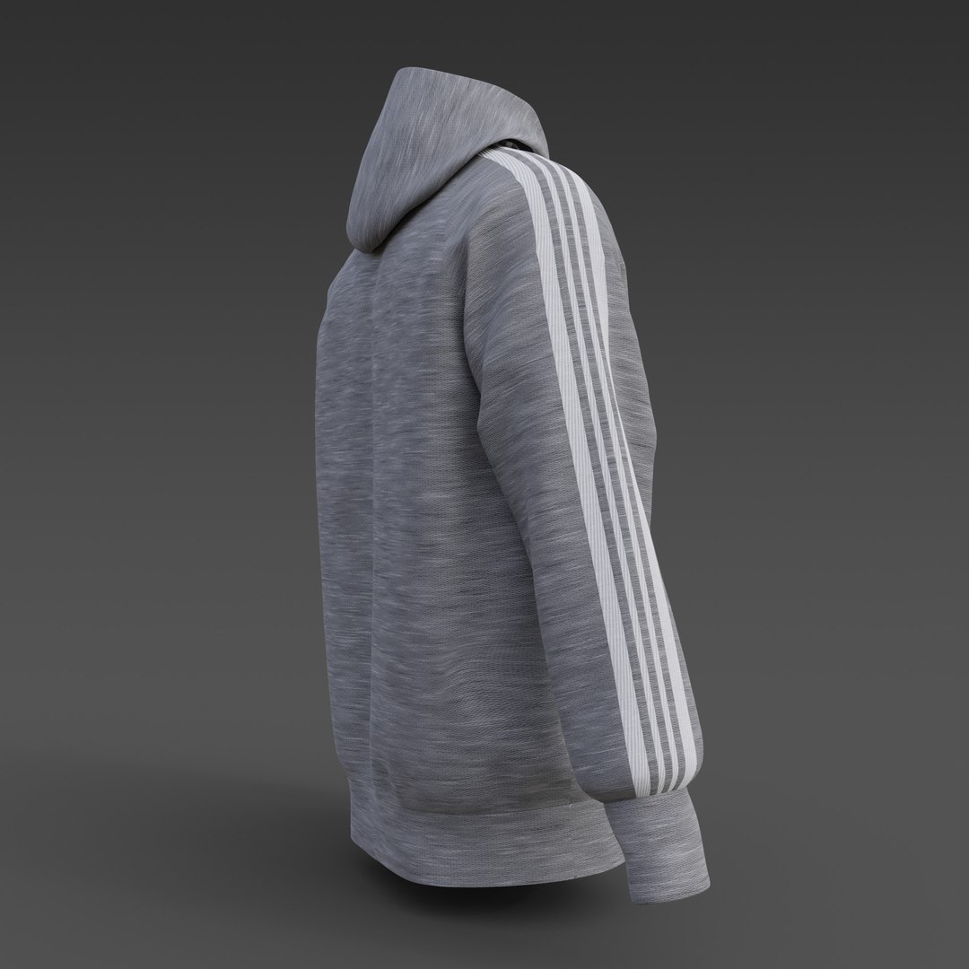 3D Model Male Hoodie Sweatshirts - TurboSquid 1979132