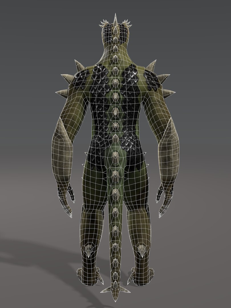 Mutant Monster 3d Model