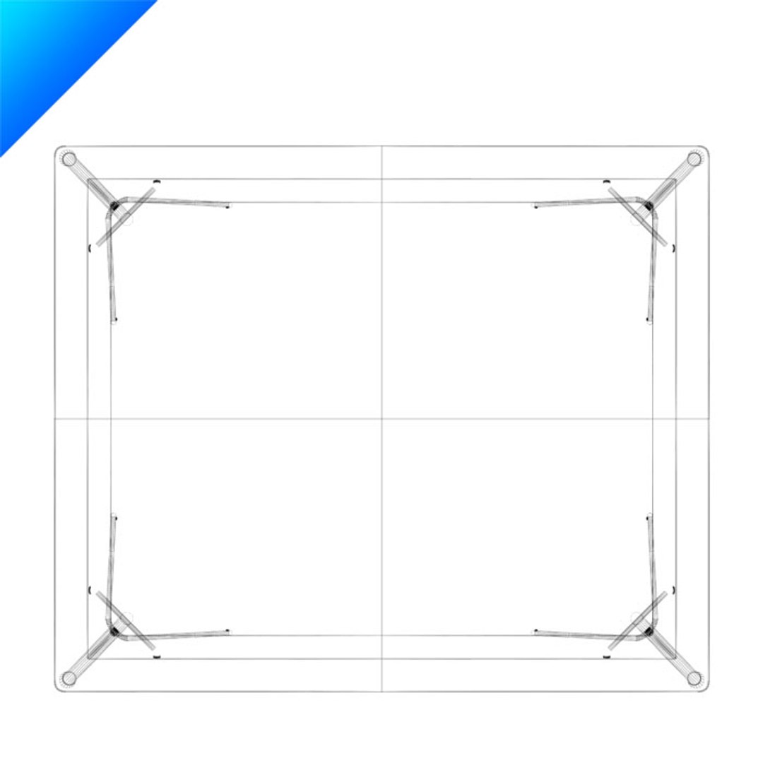 3ds Max Eames Folding Table