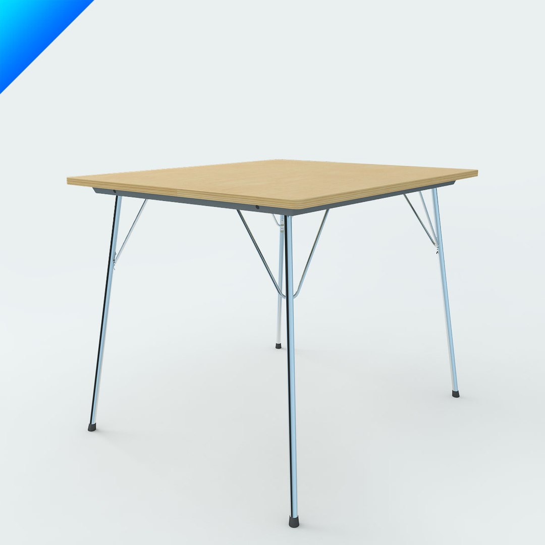 3ds Max Eames Folding Table