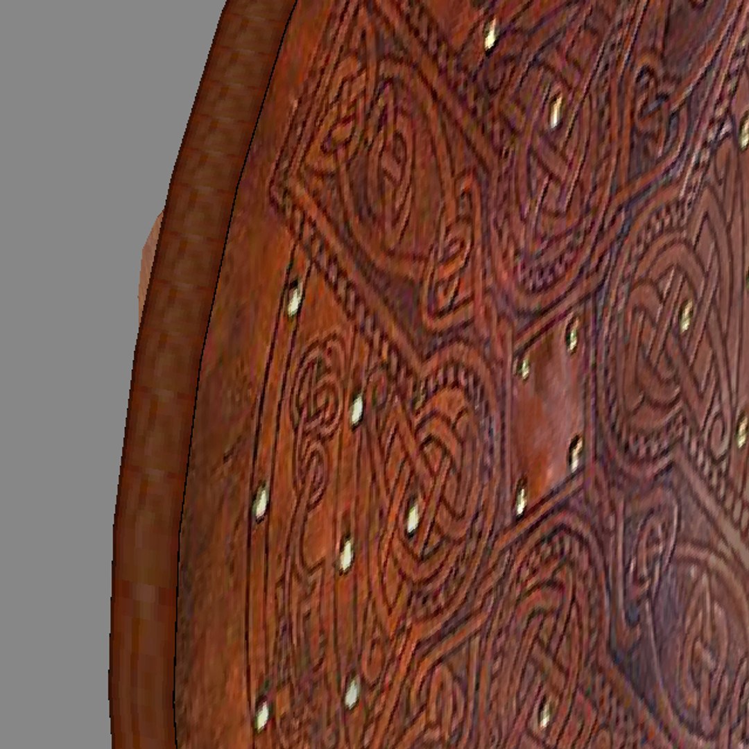 3d Model Of Targe Axe