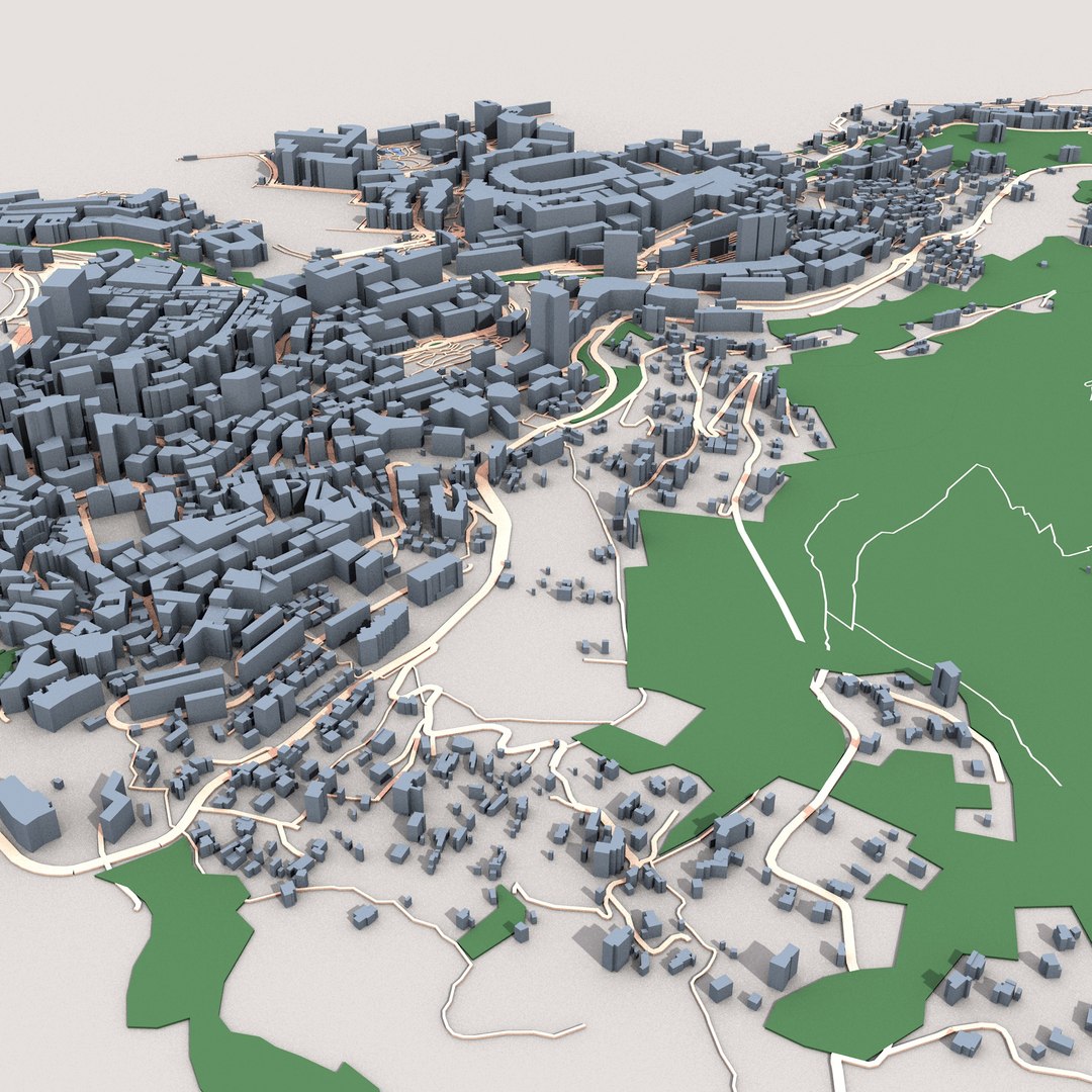 3D Cityscape Monte Carlo Monaco - TurboSquid 2295618