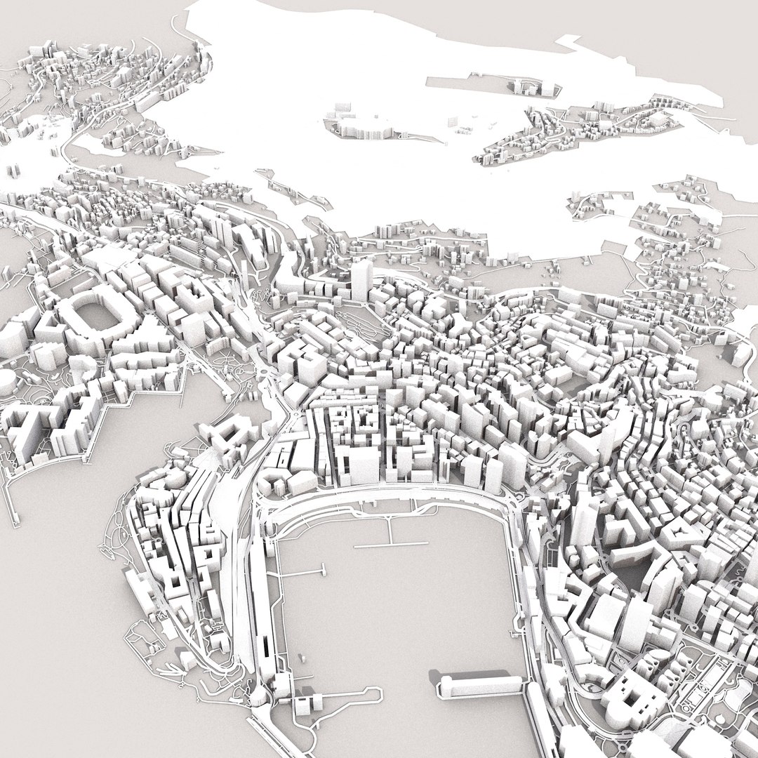3D Cityscape Monte Carlo Monaco - TurboSquid 2295618