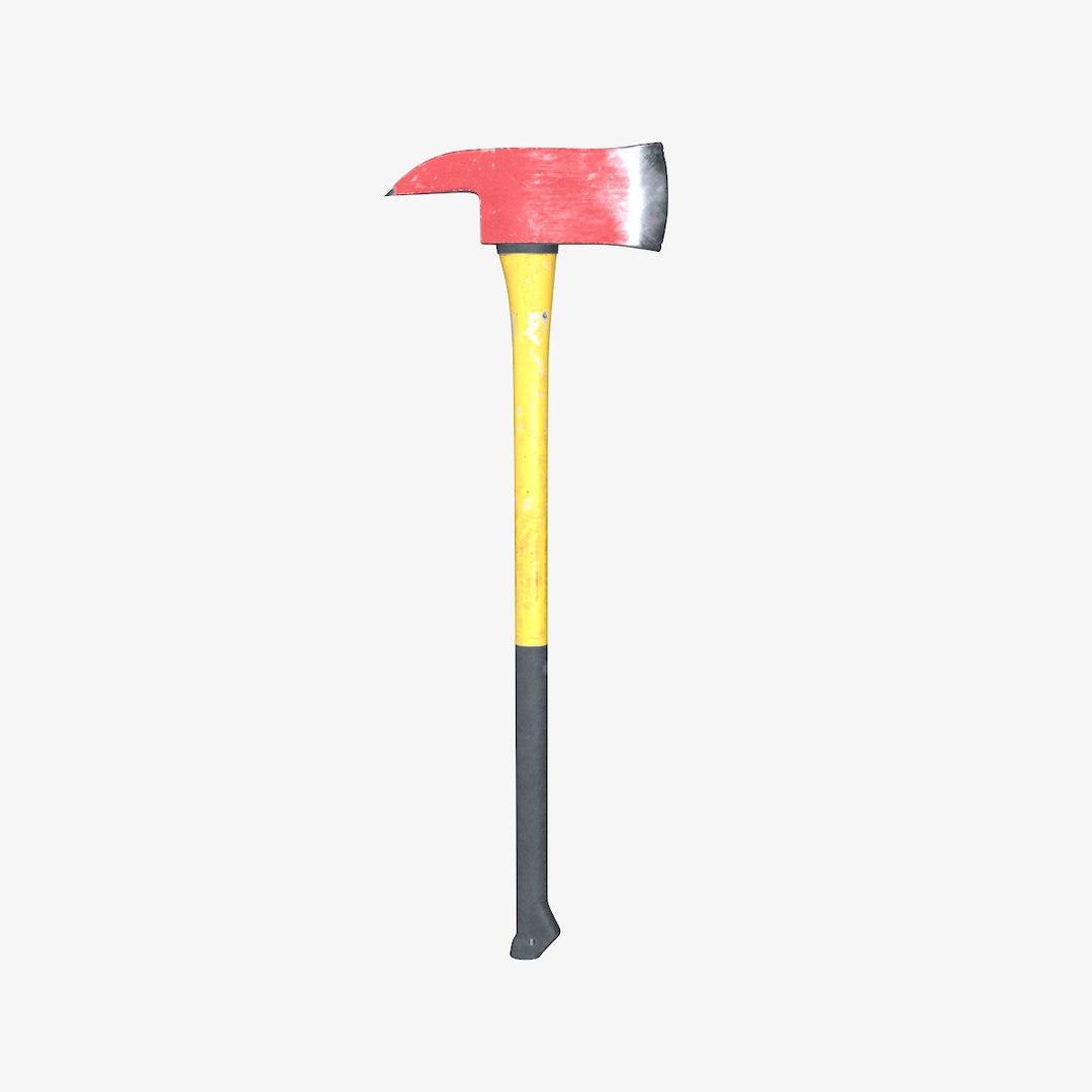 Firefighter Axe Model - TurboSquid 2188216