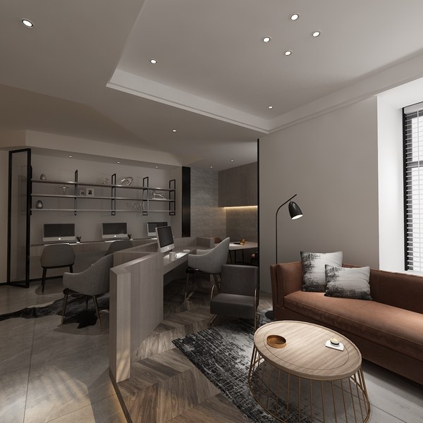 Studio Office Interior 3D - TurboSquid 1780494