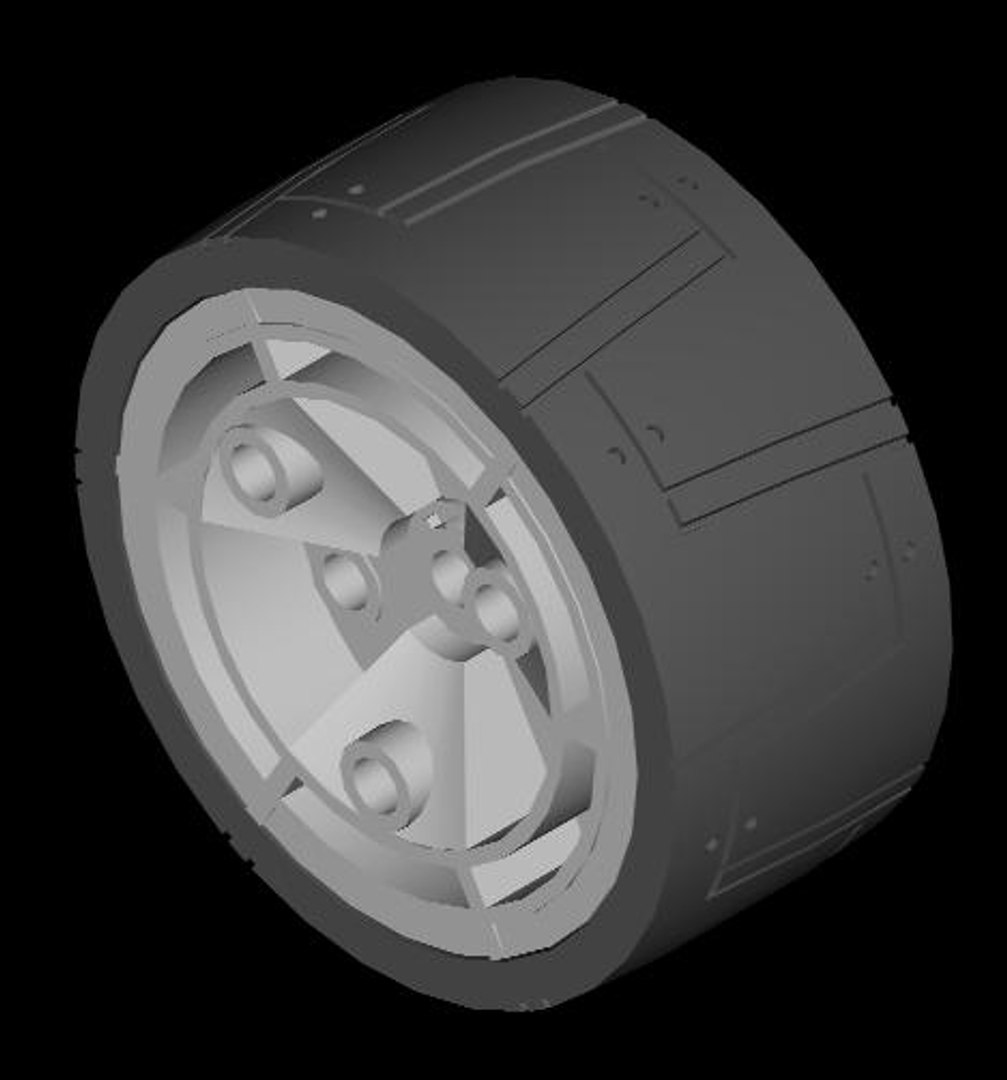 3d Model Wiel