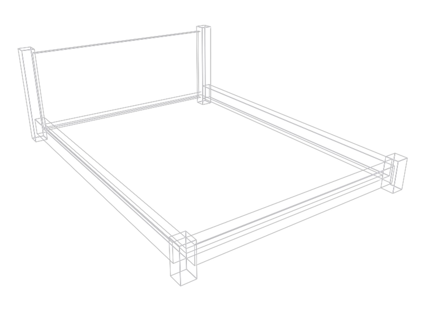 3d Bed Perfect Model