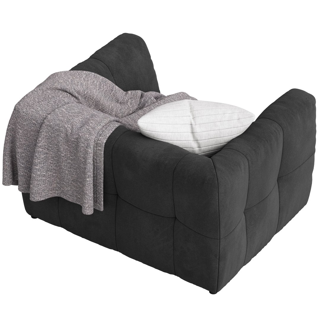 Globewest Sidney Slouch Sofa4 3D model - TurboSquid 2166024