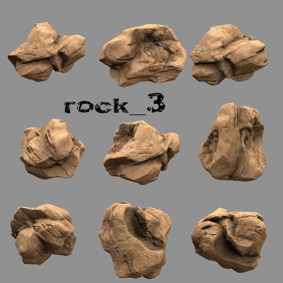 3d Rock