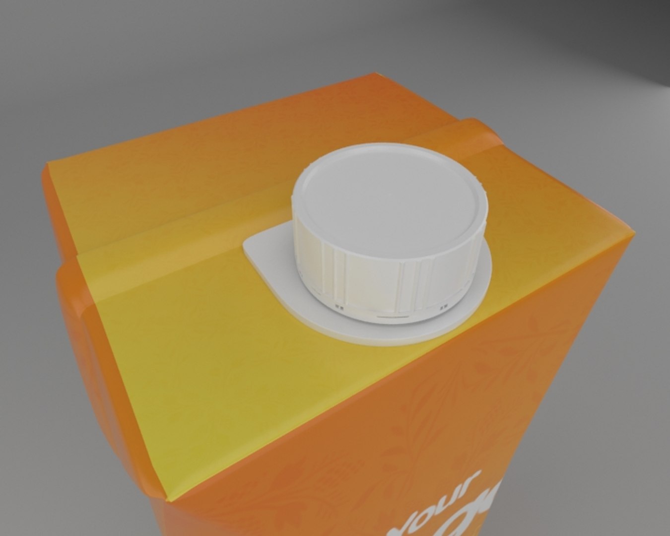 3D big juice pack model - TurboSquid 1389192