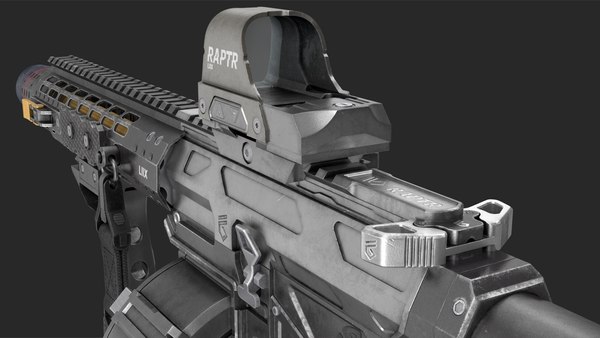 맞춤형 현대 산탄총 3D 모델 - TurboSquid 2035535