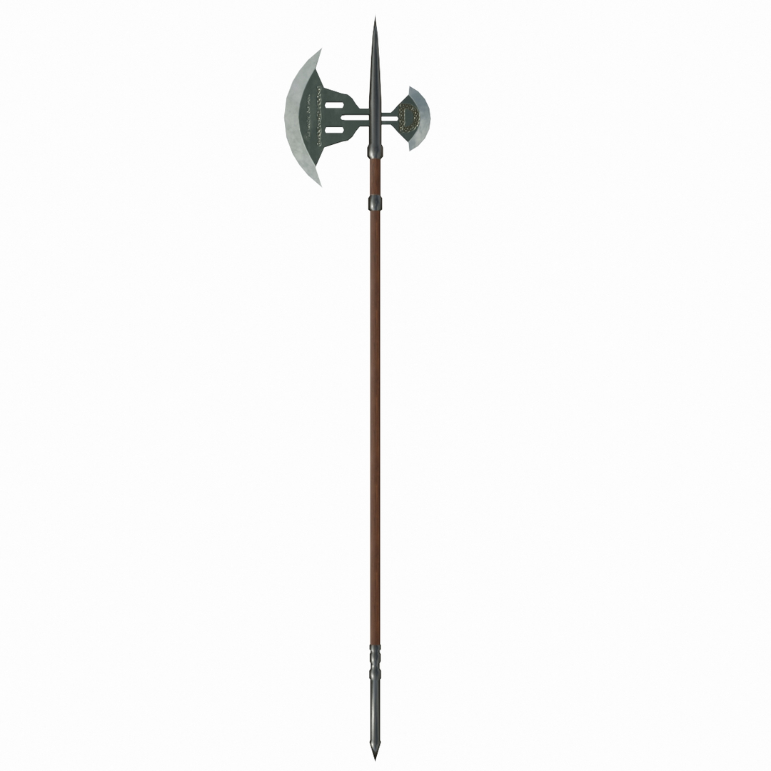 3D halberd-2 halberd - TurboSquid 1617993