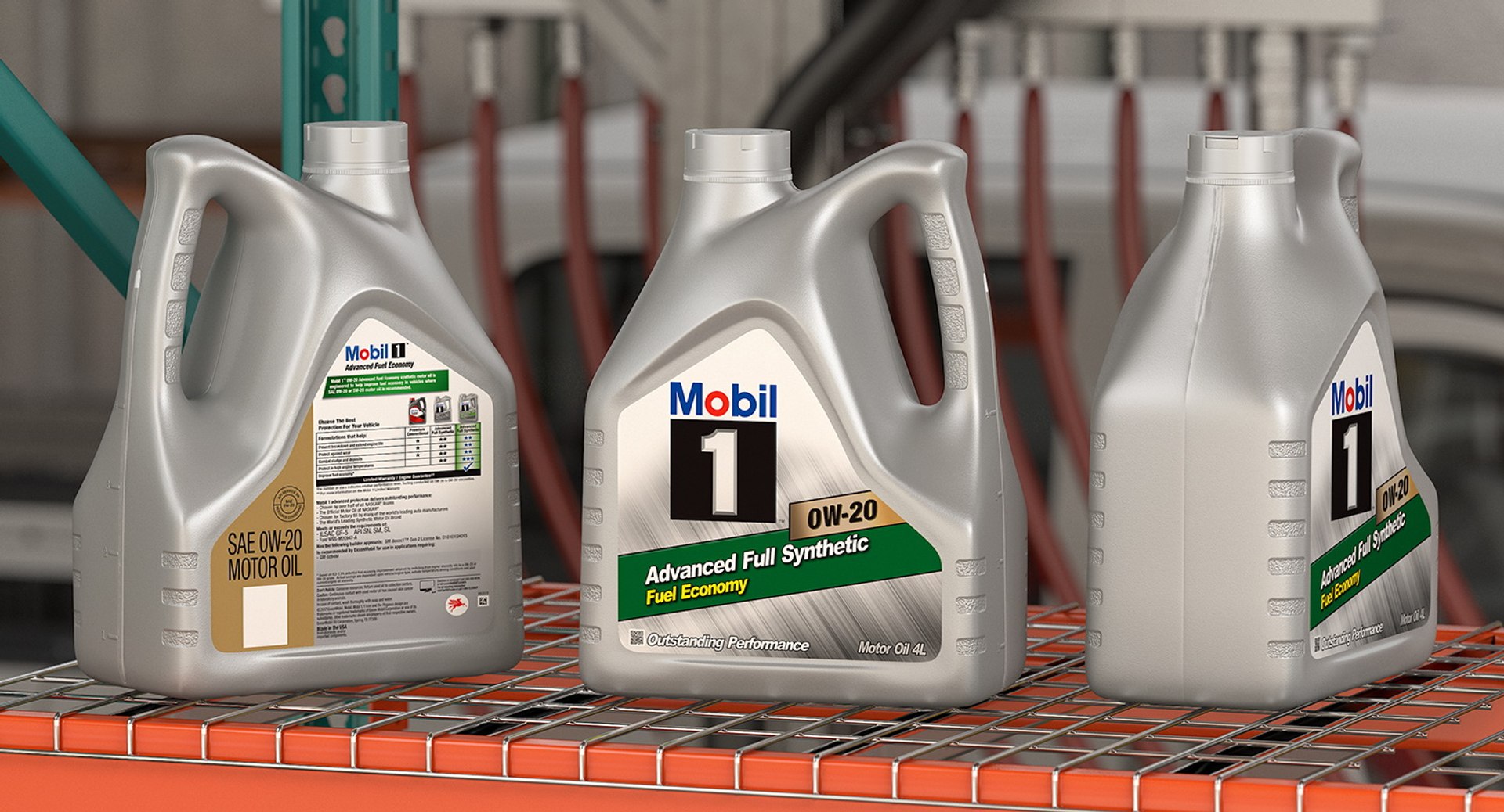 3D Mobil Motor Oil 4l Model - TurboSquid 1364907