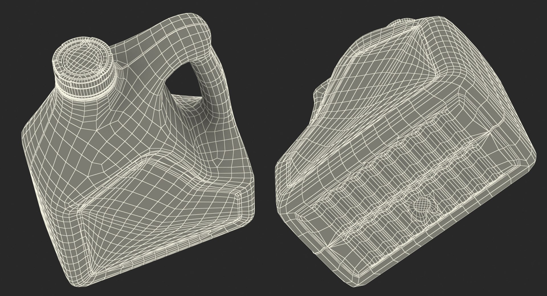 3D Mobil Motor Oil 4l Model - TurboSquid 1364907