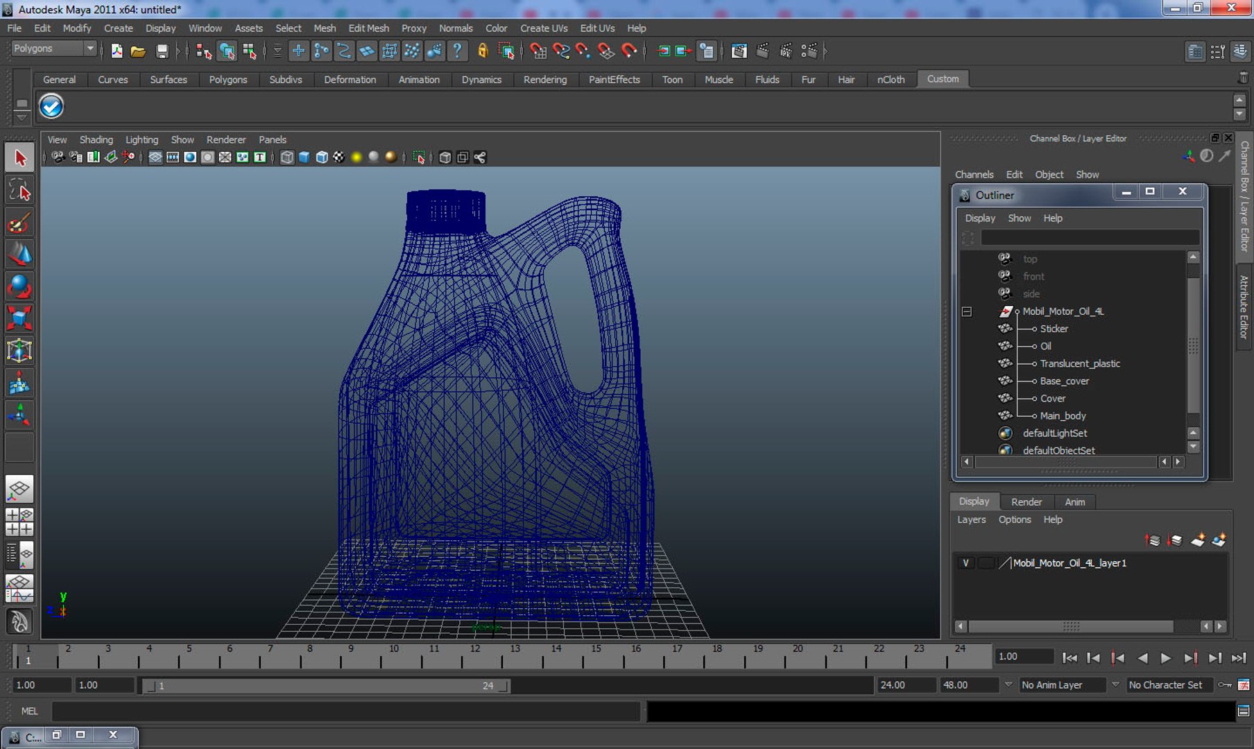 3D Mobil Motor Oil 4l Model - TurboSquid 1364907
