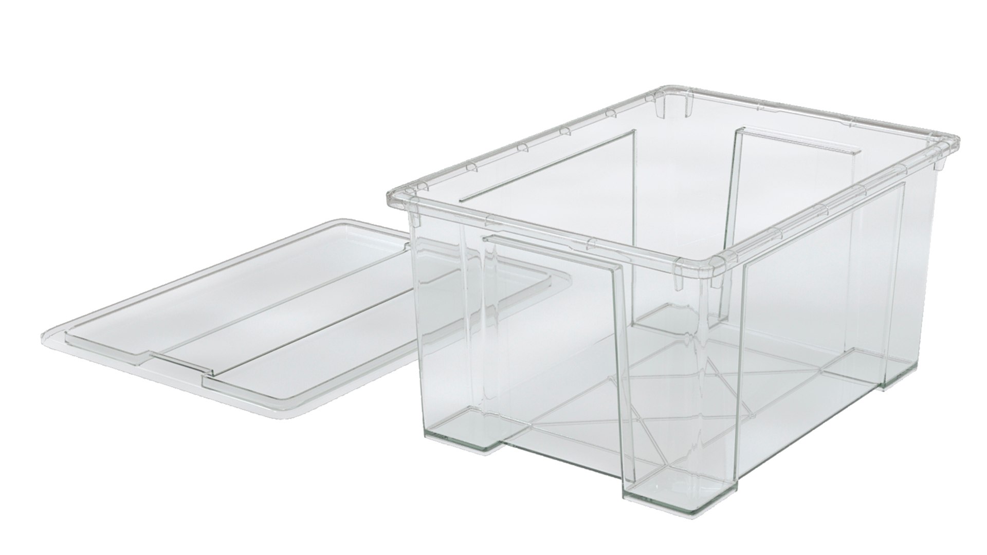 Samla Box Ikea Plastic Clear 3D Model - TurboSquid 1795139