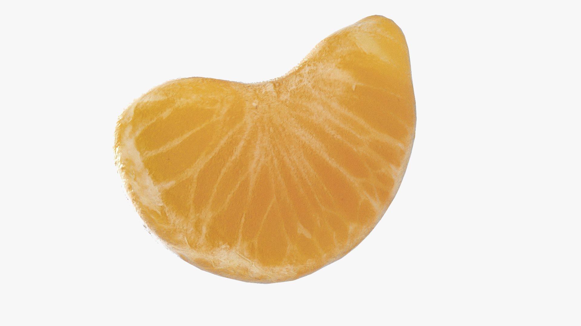Peeled Slice Tangerine 3D Model - TurboSquid 1481696