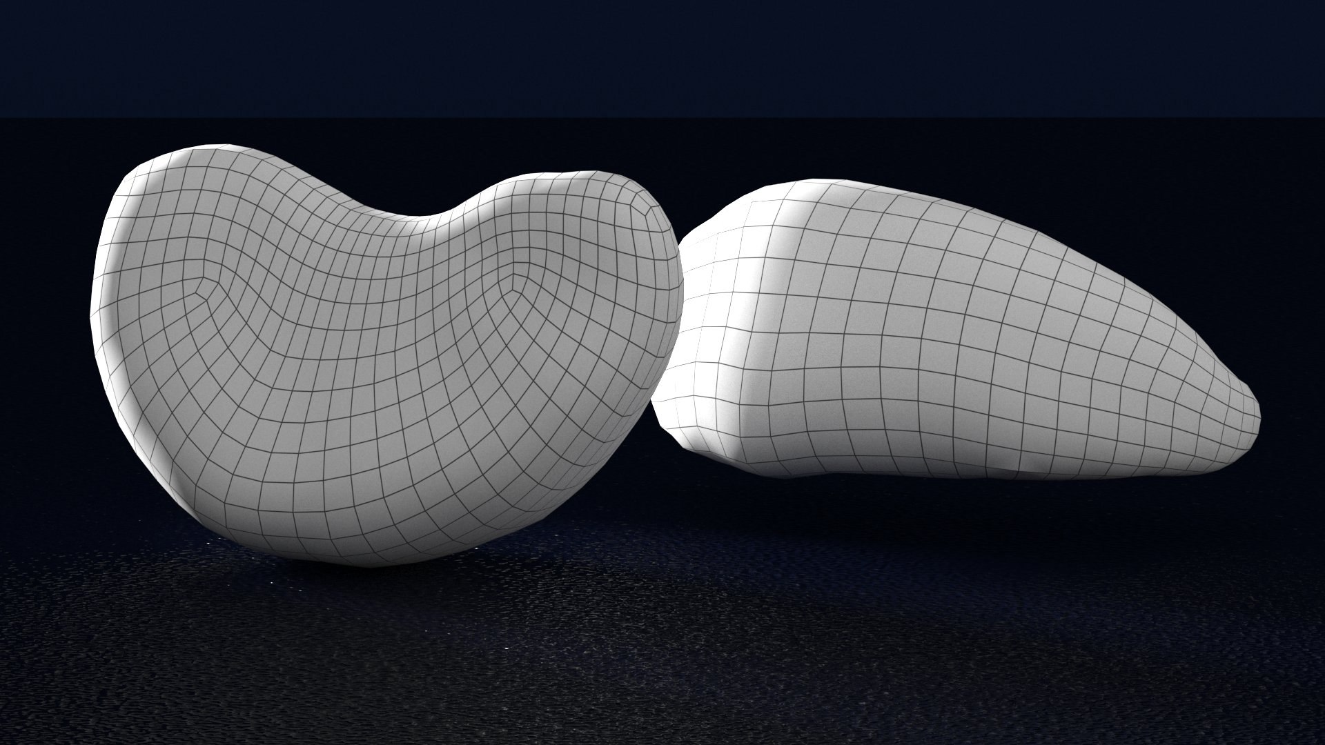 Peeled Slice Tangerine 3D Model - TurboSquid 1481696