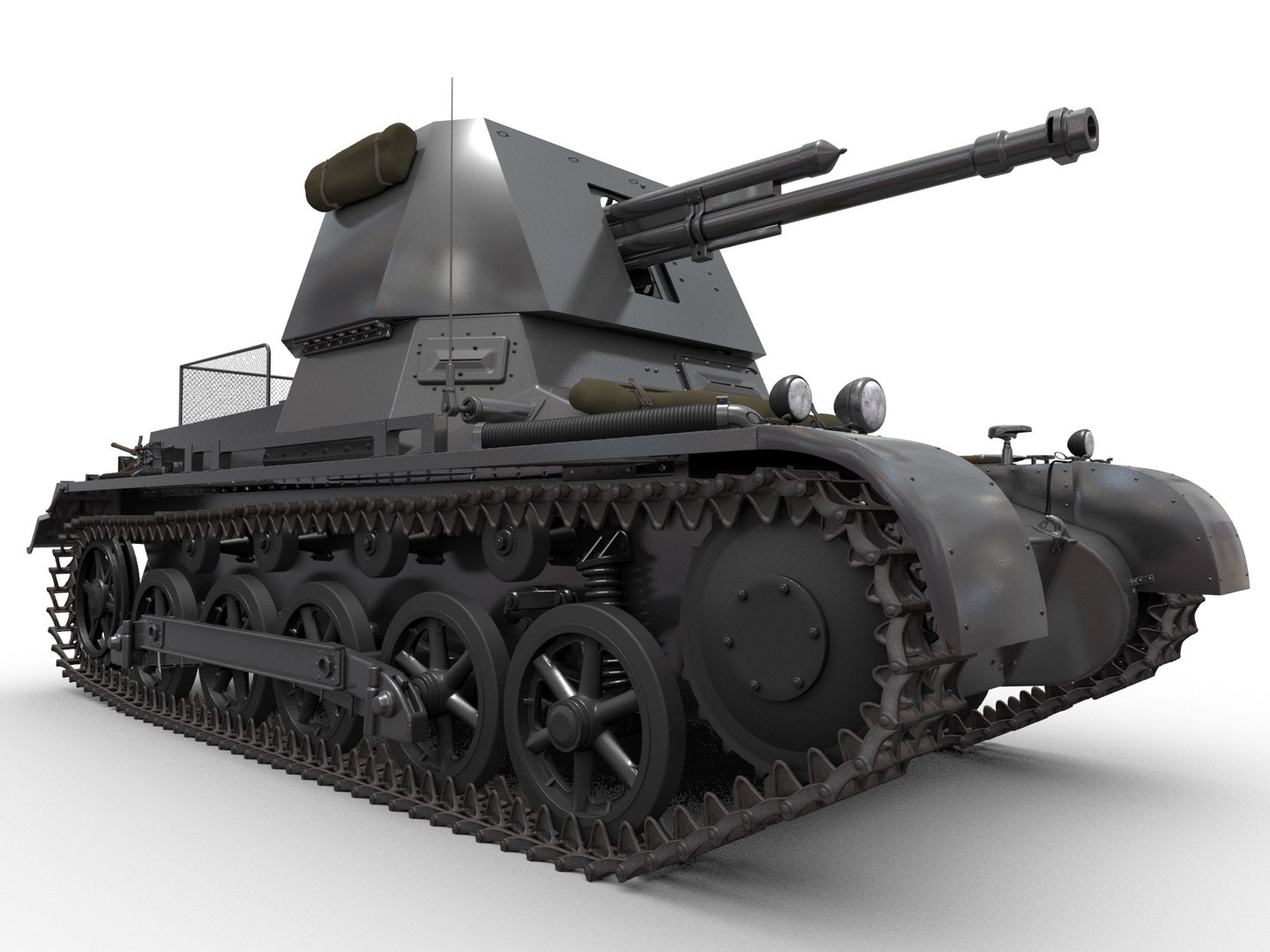3D Panzerjager I B Model - TurboSquid 2159617