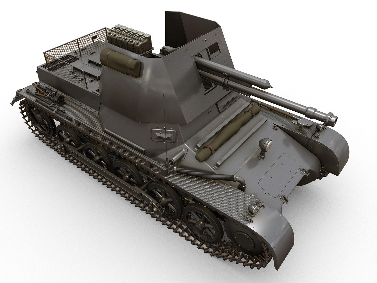 3D Panzerjager I B Model - TurboSquid 2159617