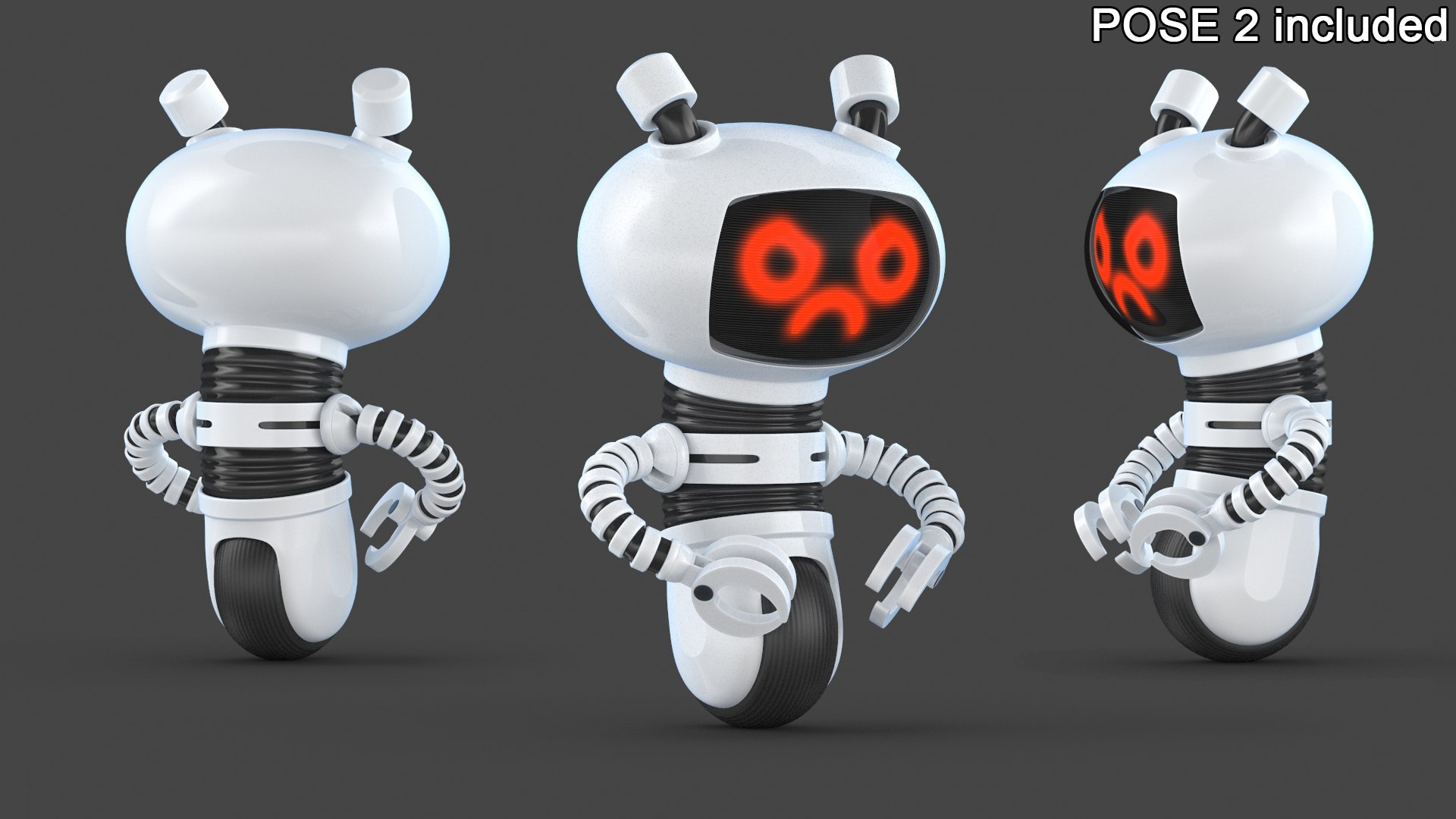 Cute Robot Rig 3D model - TurboSquid 2064860