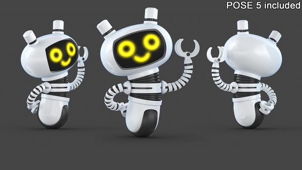 modelo 3d Lindo robot plataforma - TurboSquid 2064860