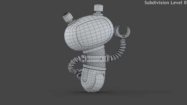 modelo 3d Lindo robot plataforma - TurboSquid 2064860