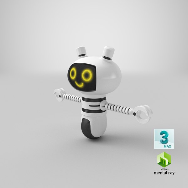 귀여운 로봇 장비 3D 모델 - TurboSquid 2064860