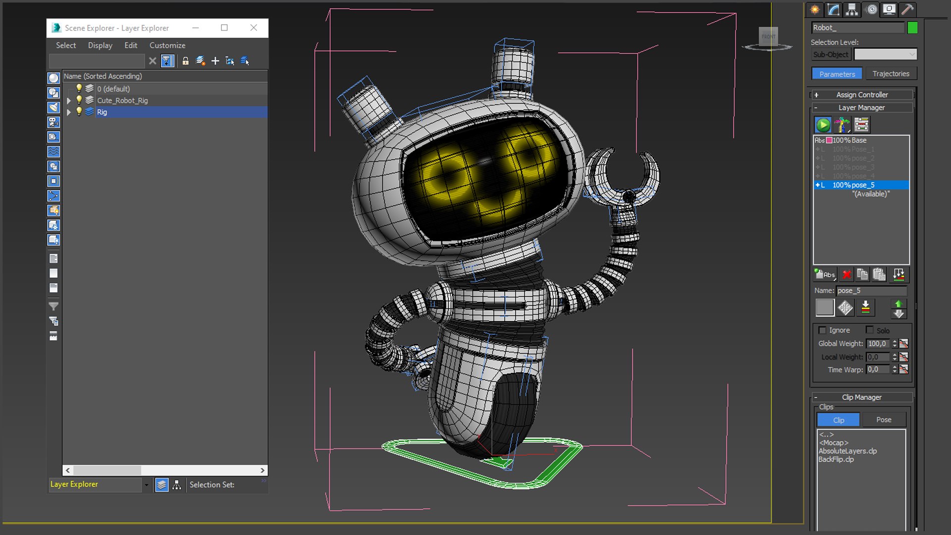 Cute Robot Rig 3D model - TurboSquid 2064860
