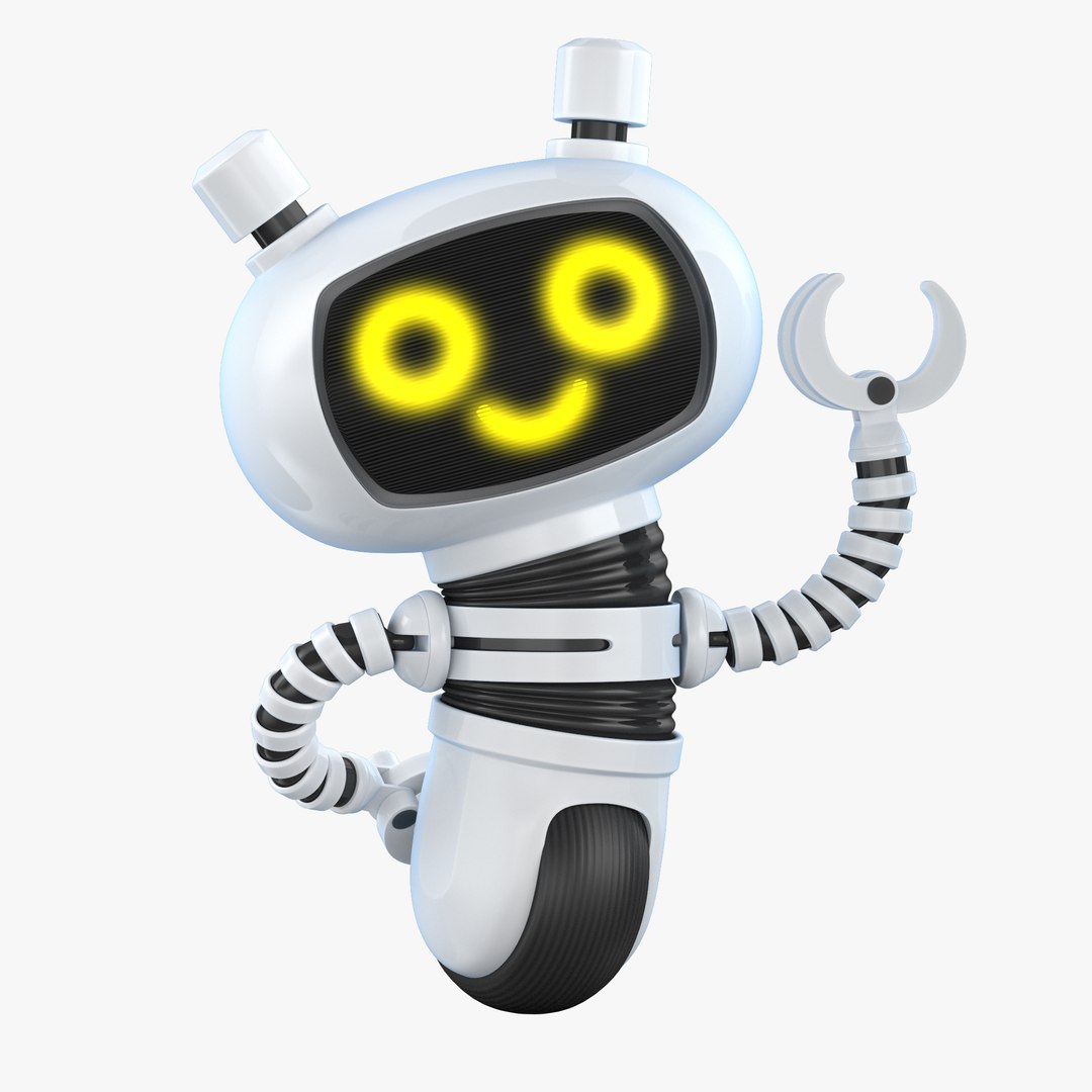 Cute Robot Rig 3D model - TurboSquid 2064860