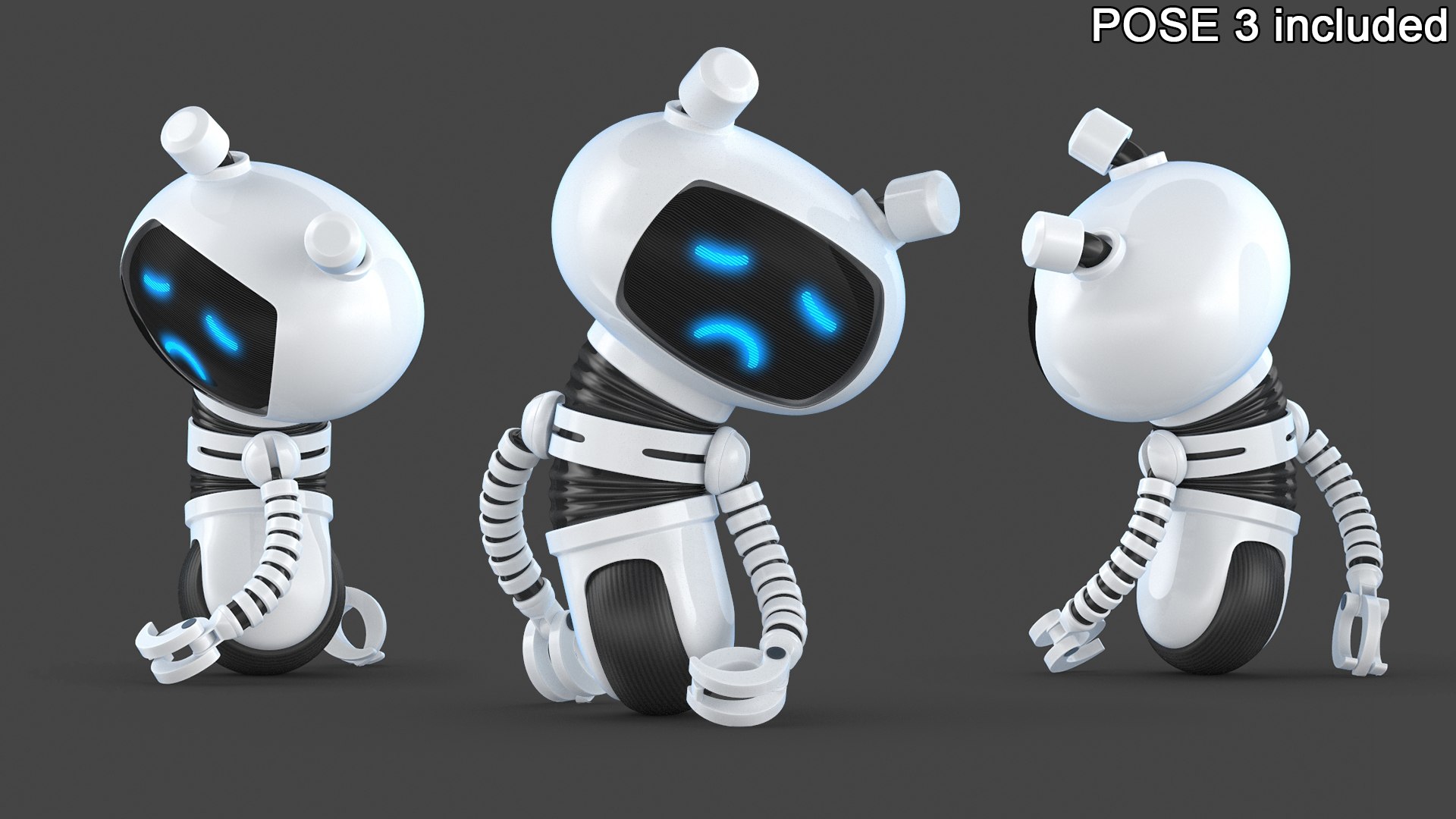 Cute Robot Rig 3D model - TurboSquid 2064860