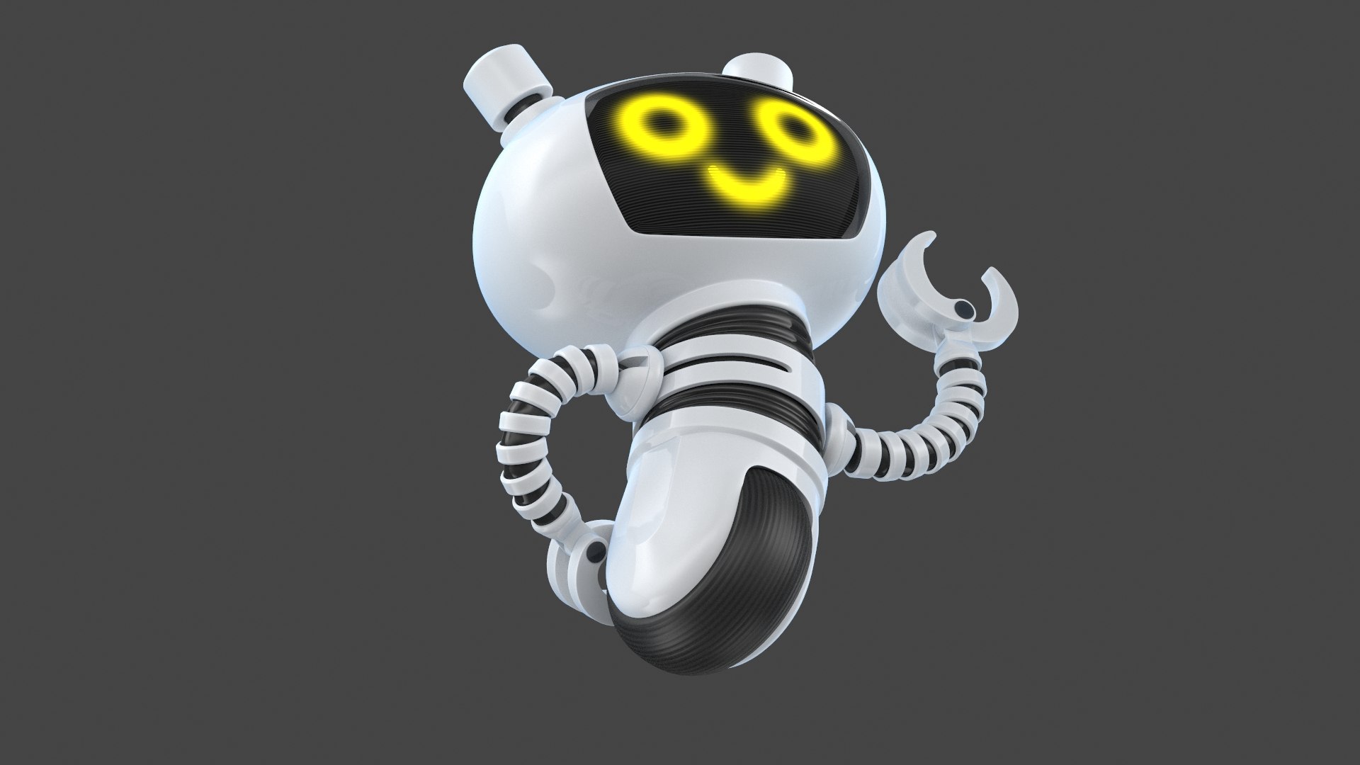 Cute Robot Rig 3D Model - TurboSquid 2064860