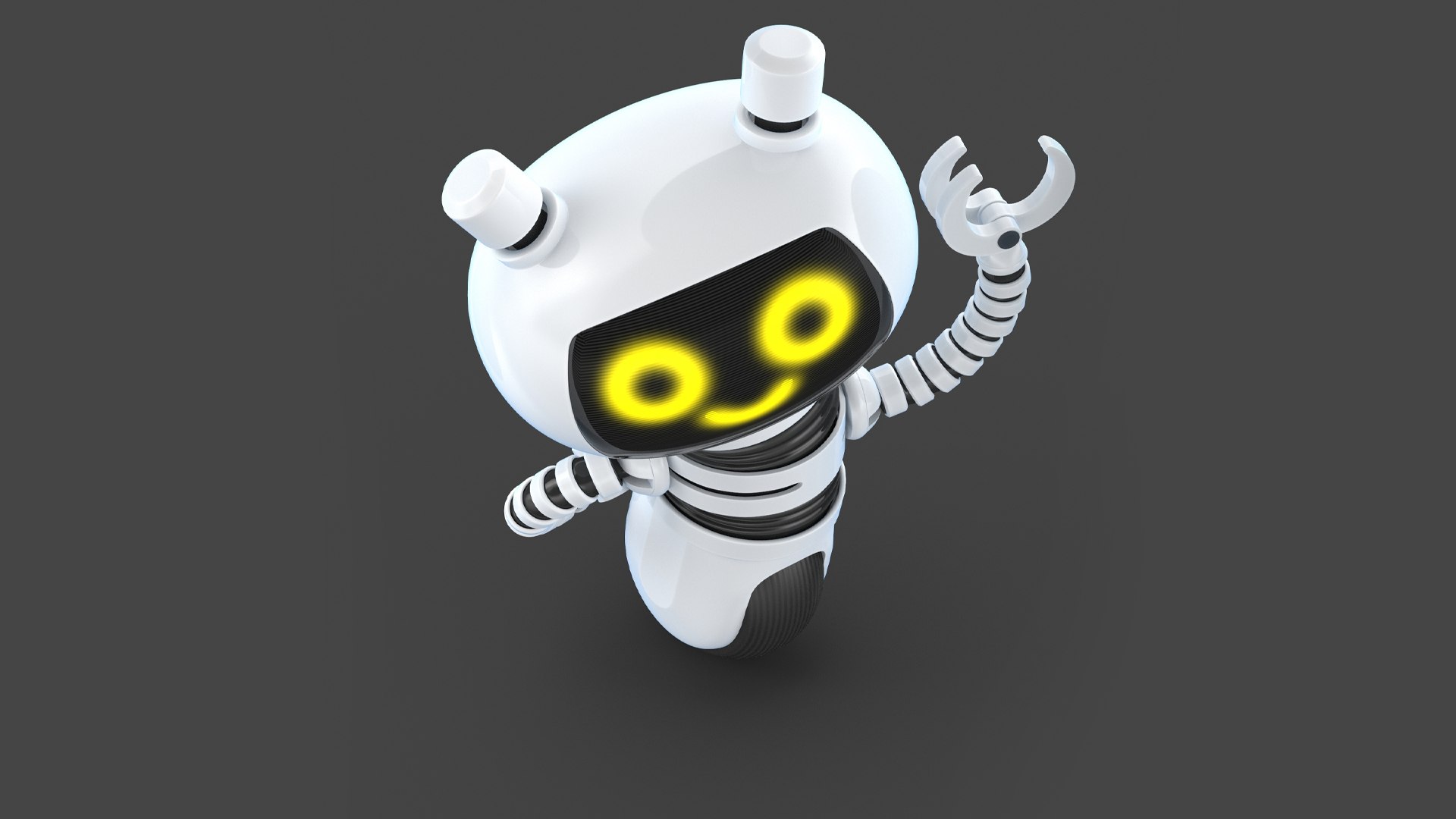 Cute Robot Rig 3D Model - TurboSquid 2064860