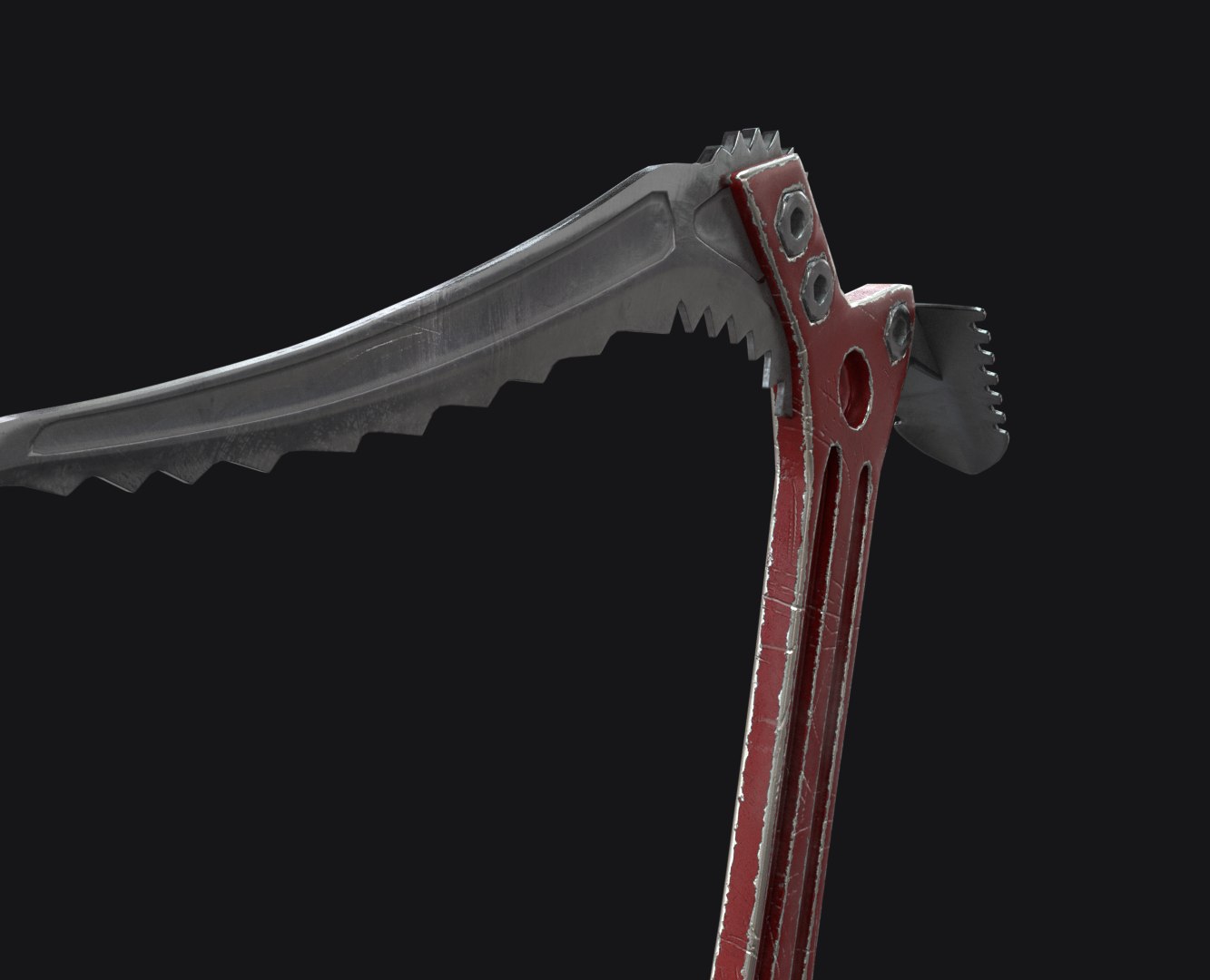 3D Ice Climbing Axe Low-poly - TurboSquid 1234211