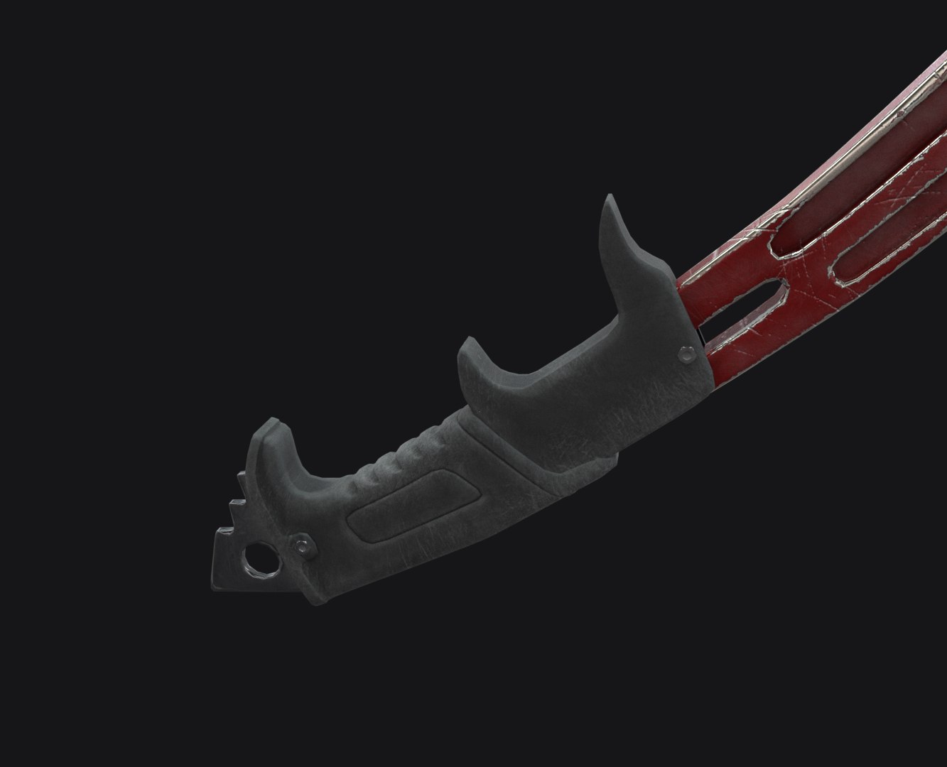 3D Ice Climbing Axe Low-poly - TurboSquid 1234211