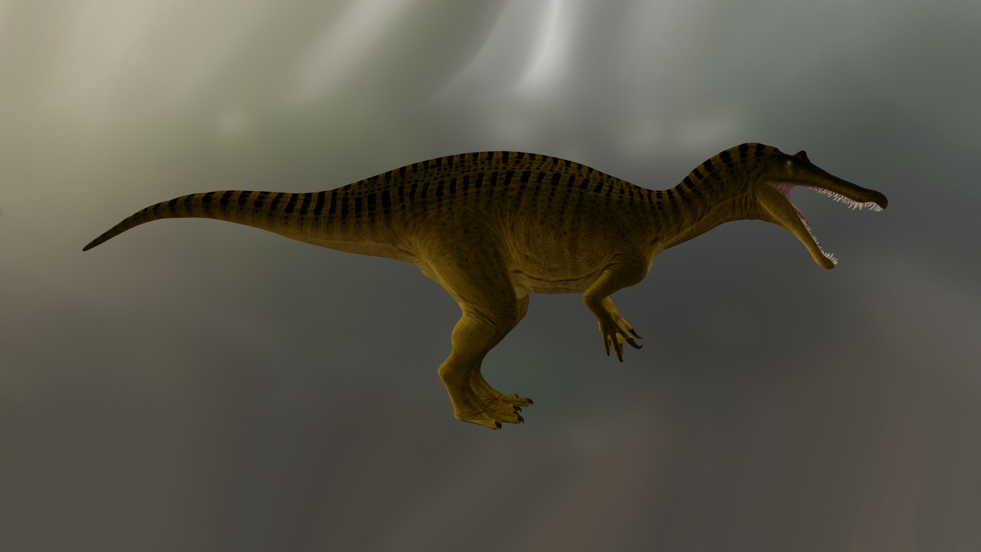 3D Baryonyx Bibi Model - TurboSquid 2050785