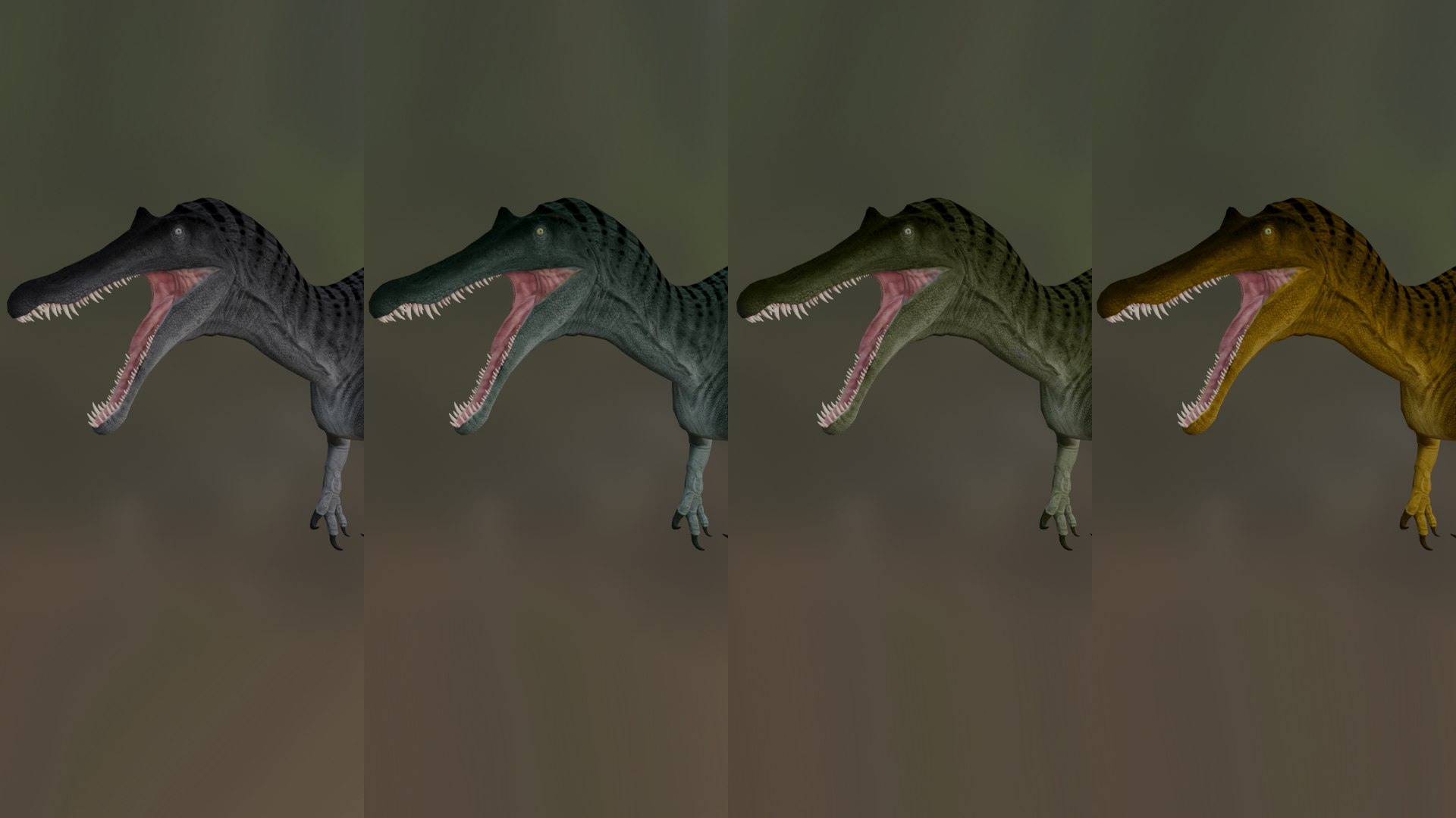 3d Baryonyx Bibi Model Turbosquid 2050785