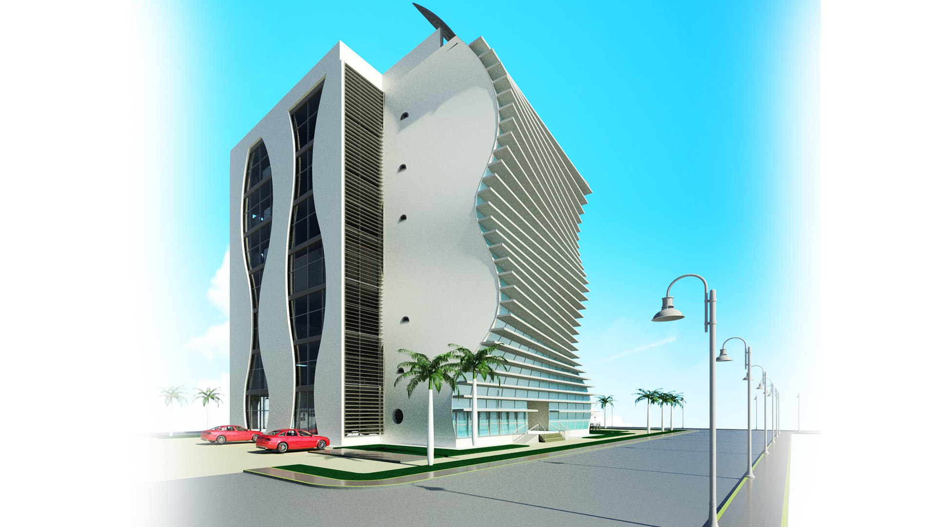 Office Building Revit 3D Model - TurboSquid 1856854