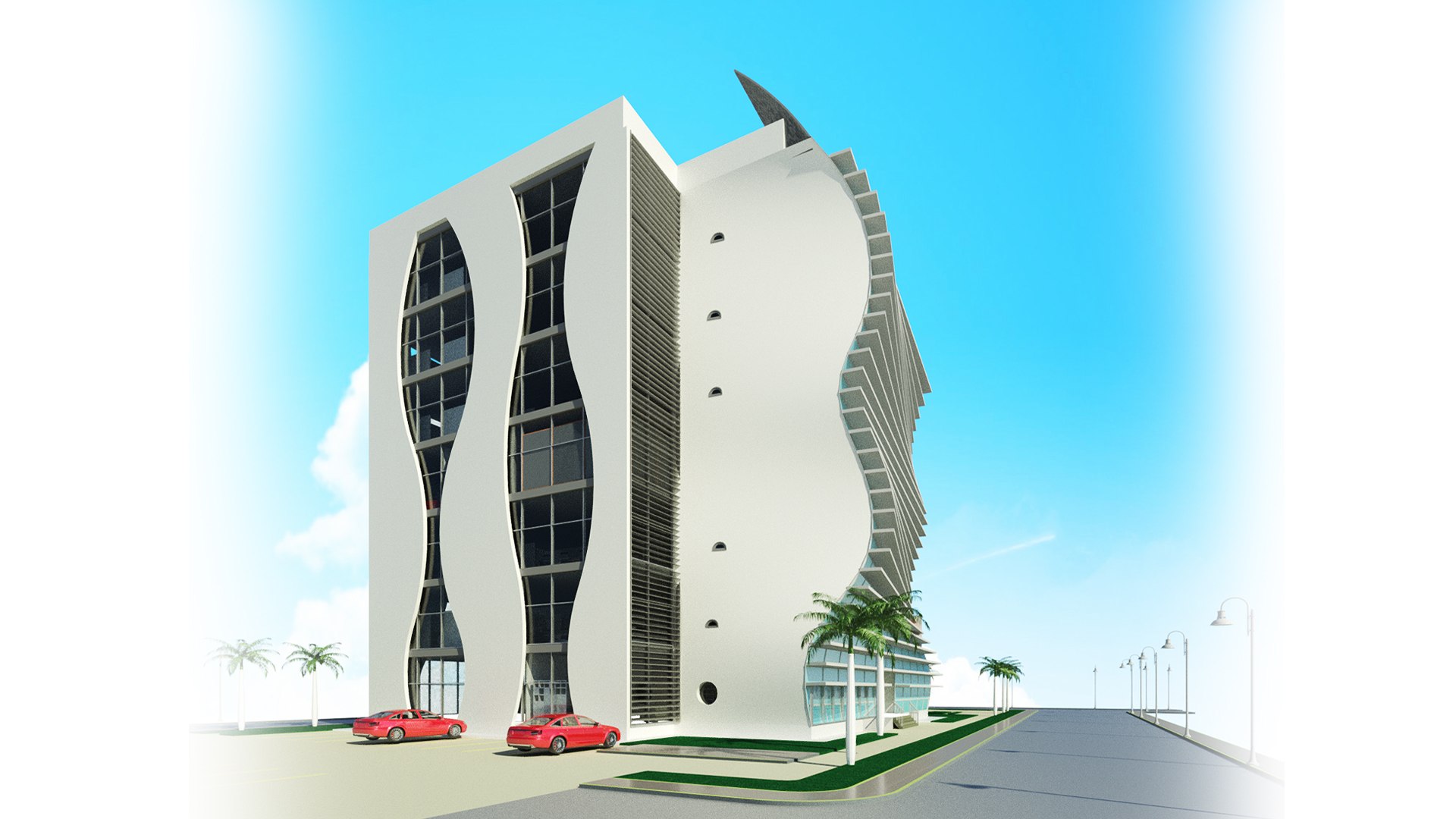 Office Building Revit 3D Model - TurboSquid 1856854